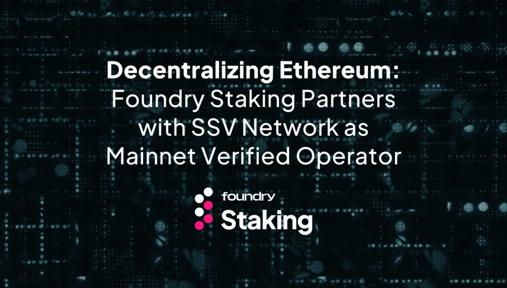 Foundry | Digital Asset Mining and Staking